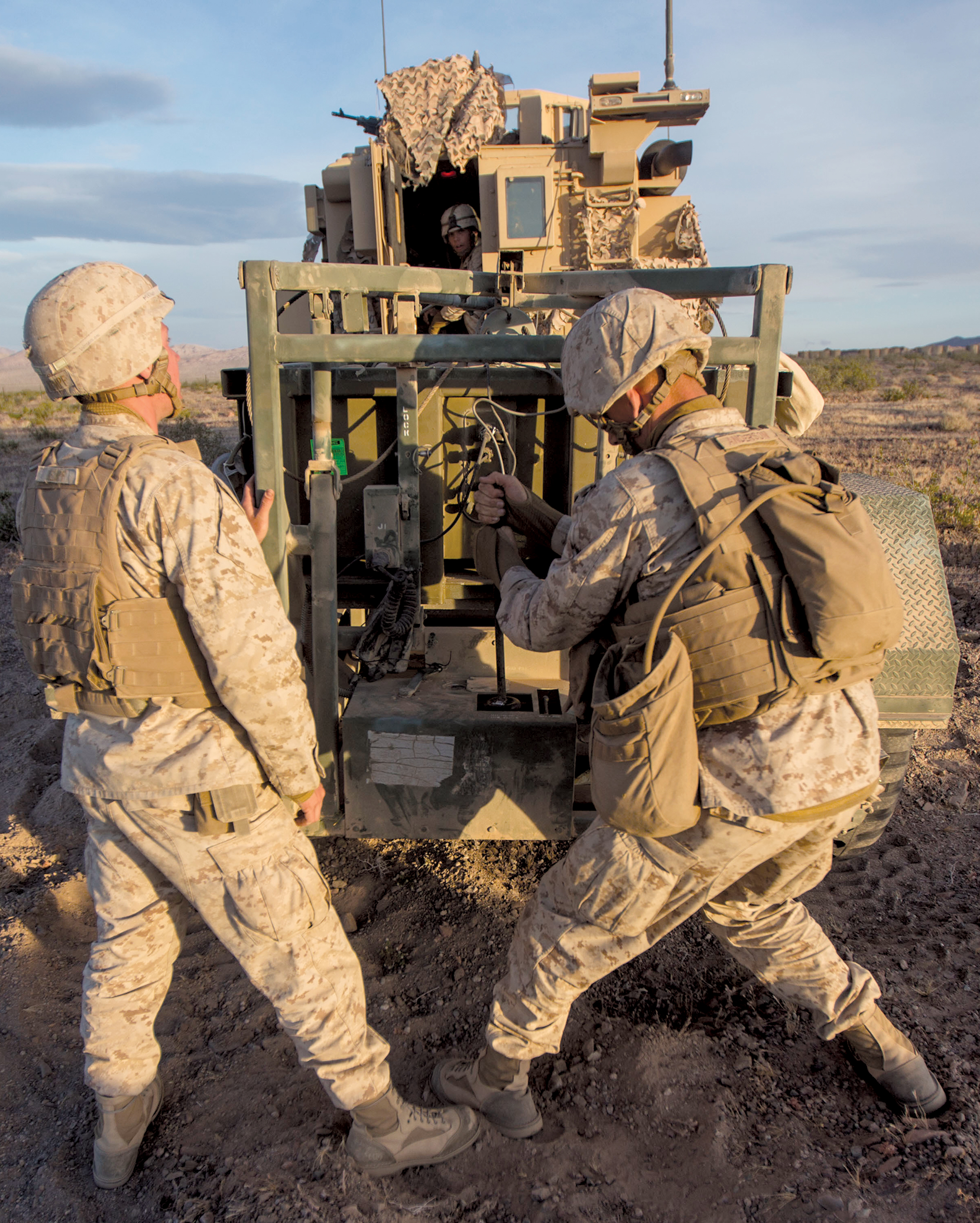 Marine combat engineer store